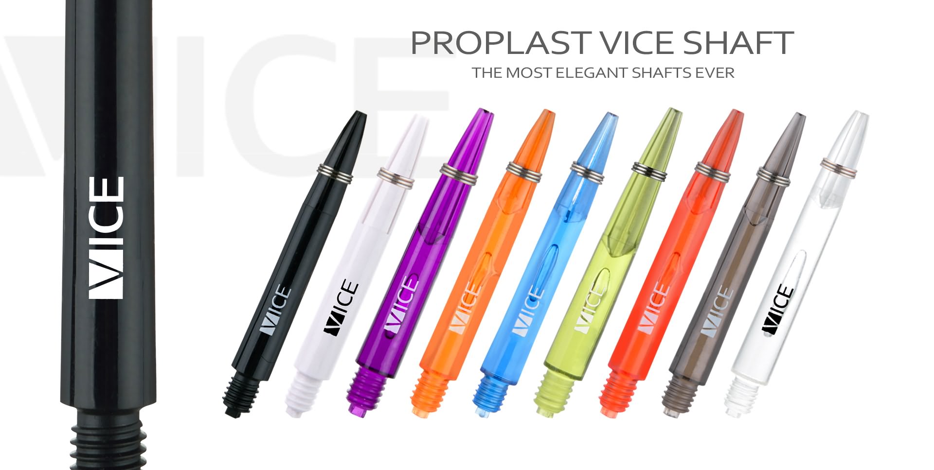 One80 Proplast Vice Shafts - Smurf Darts