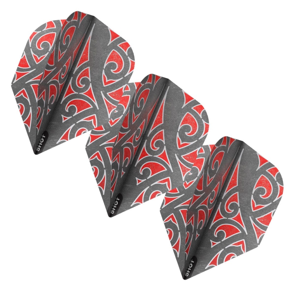 Shot Warrior Awe Small Standard Flights - Smurf Darts