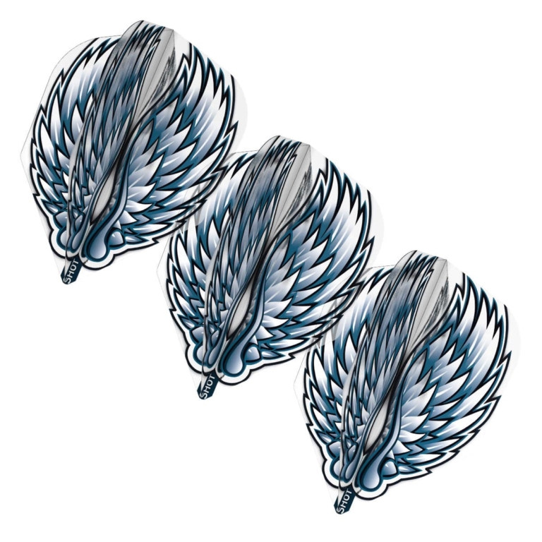 Shot Birds of Prey Eagle Wings Small Standard Flights - Smurf Darts