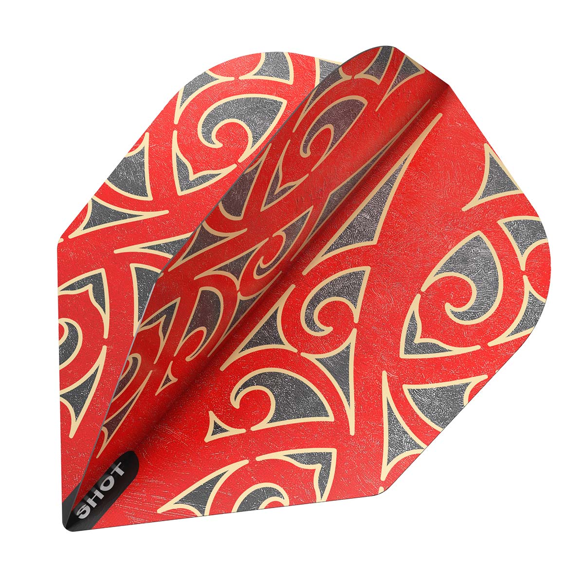 Shot Warrior Taiaha Small Standard Flights - Smurf Darts