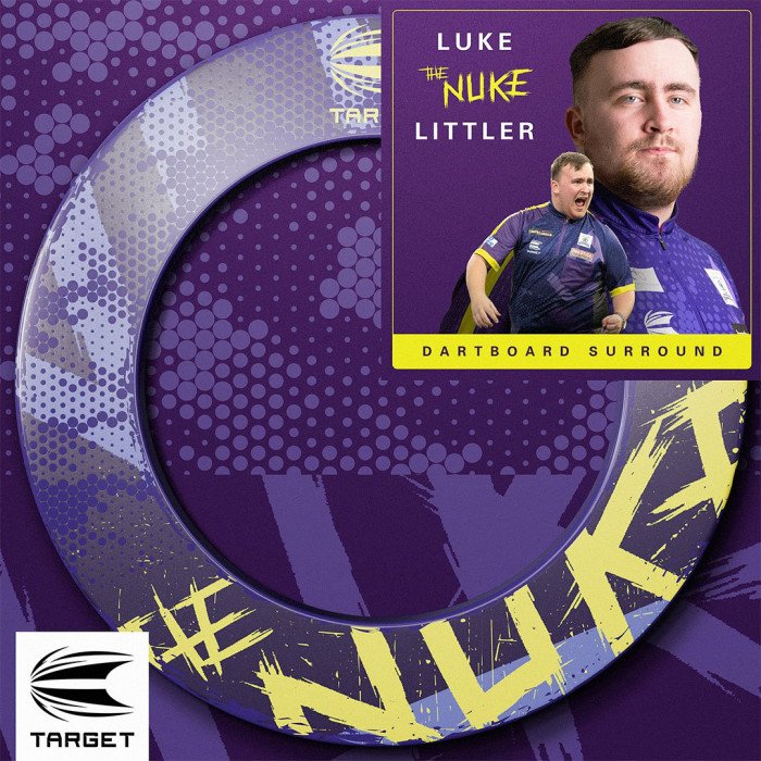 Target Luke Littler "The Nuke" Surround - Smurf Darts