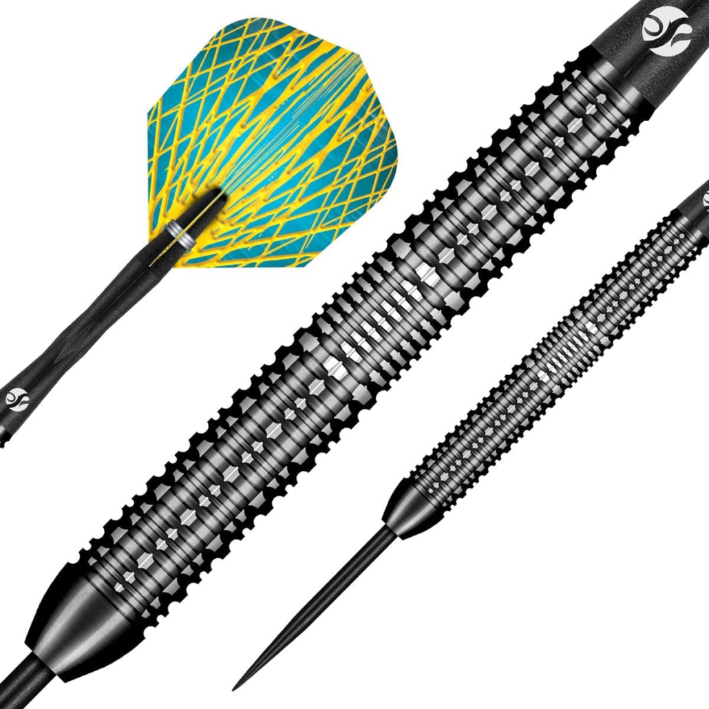 Shot Pro Series Rowby John Rodriguez - 90% Tungsten V2 - Smurf Darts