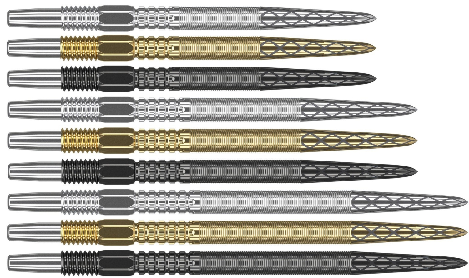 Target Swiss Points "DX" Silver - Smurf Darts